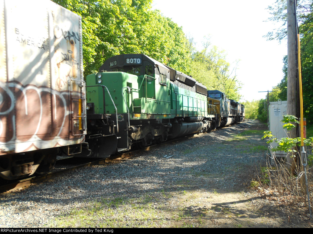 CSX 5115, CSX 5113 & HLCX 8070